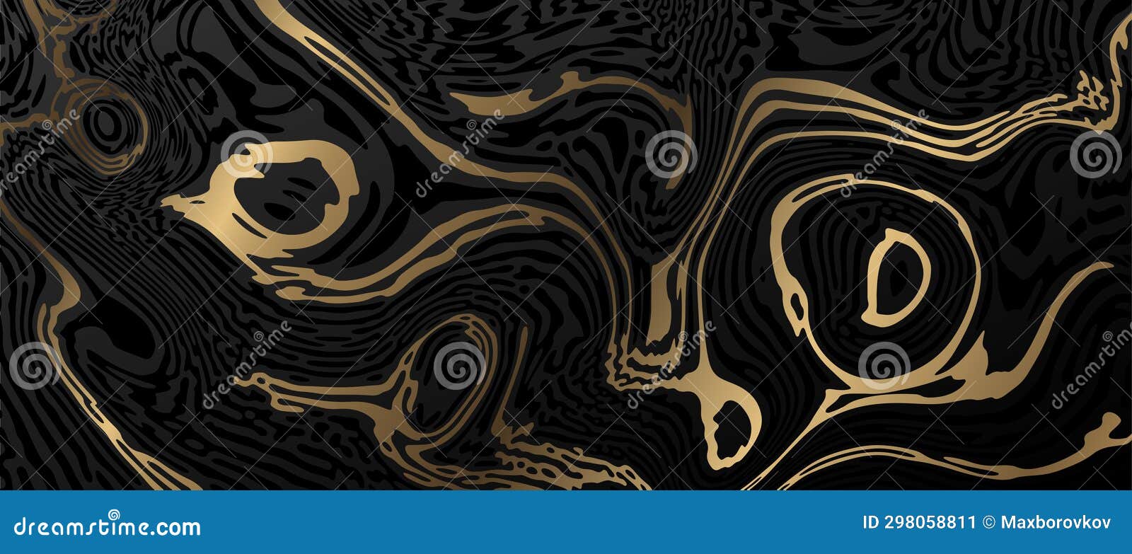 Black Abstract Poster Design with Detailed Realistic Optical ...