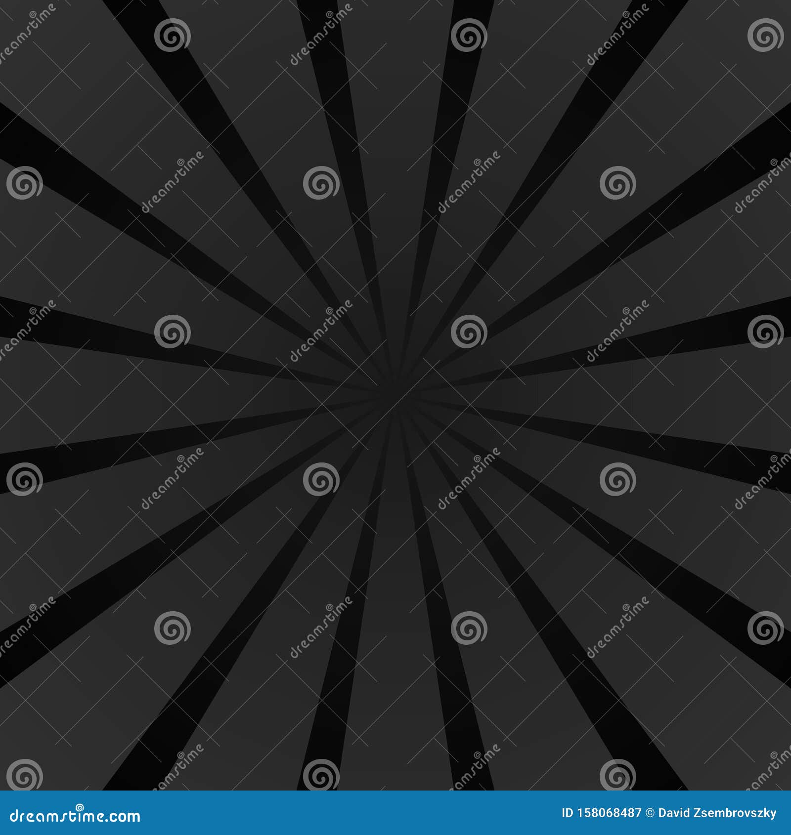Black Abstract Ray Burst Background - Gradient Vector Design Stock ...