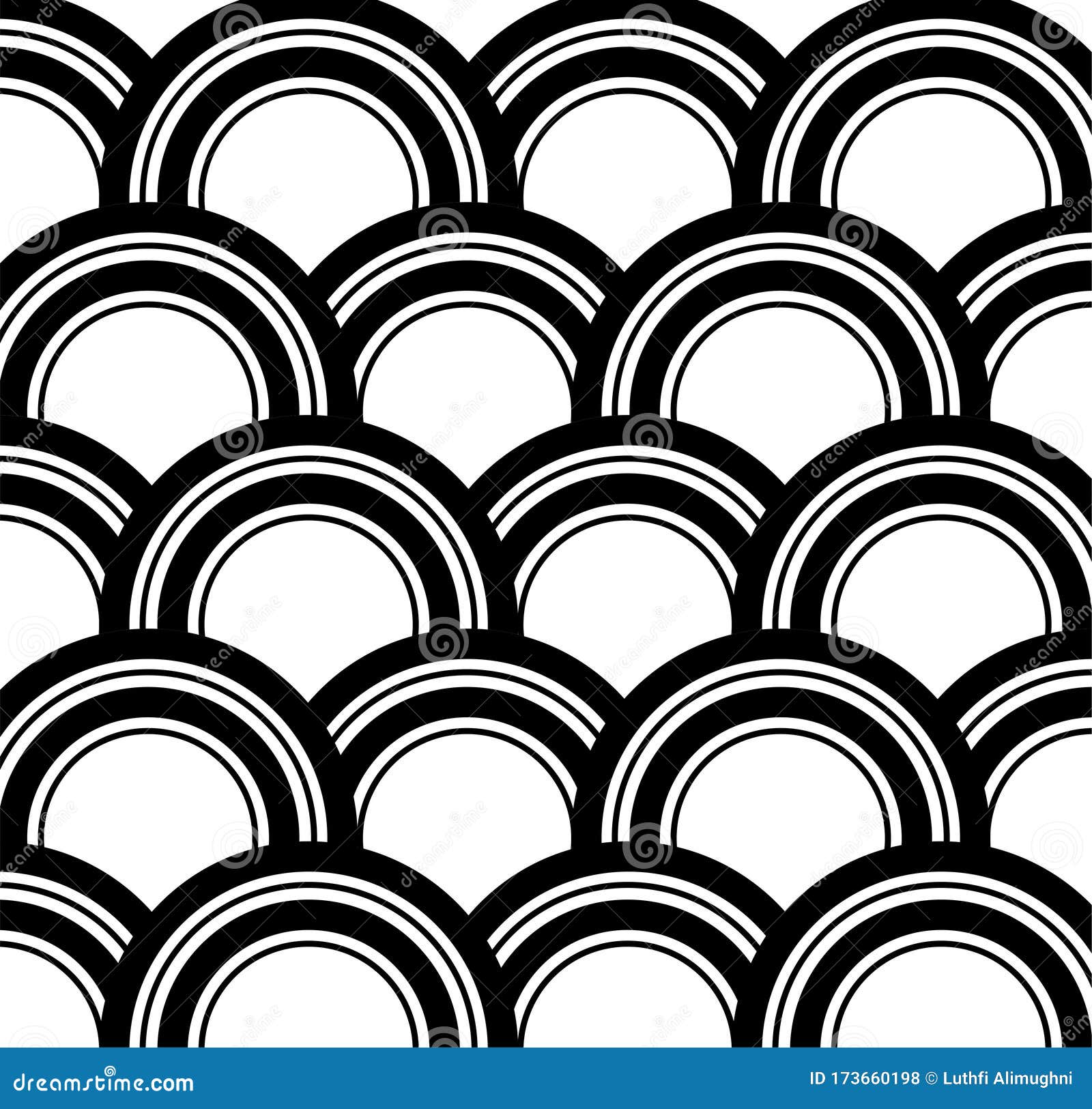 Black Abstract Scale Pattern Texture Vector Stock Vector - Illustration ...