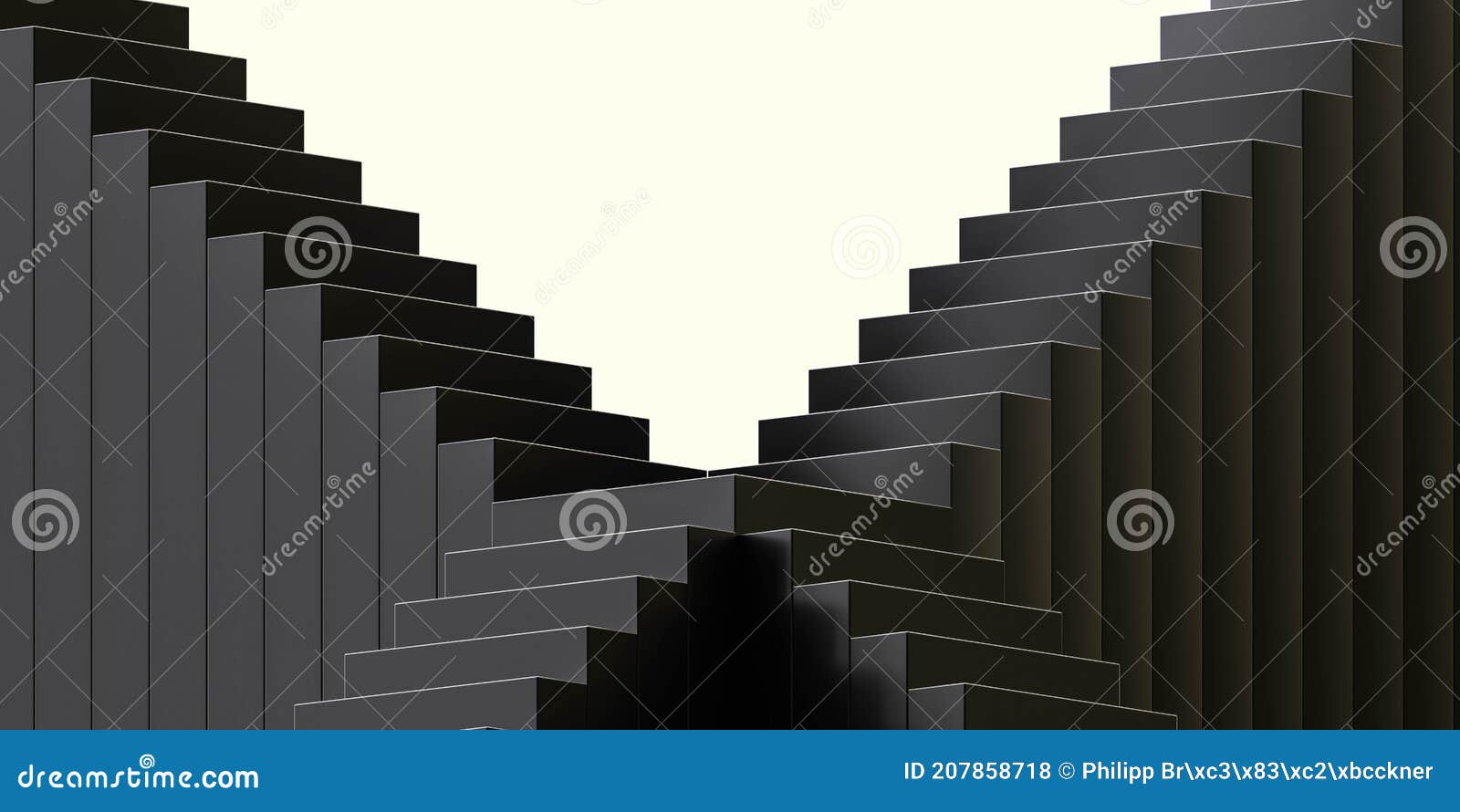 Abstract Stair Flow Chart Infographics Vector Illustration ...