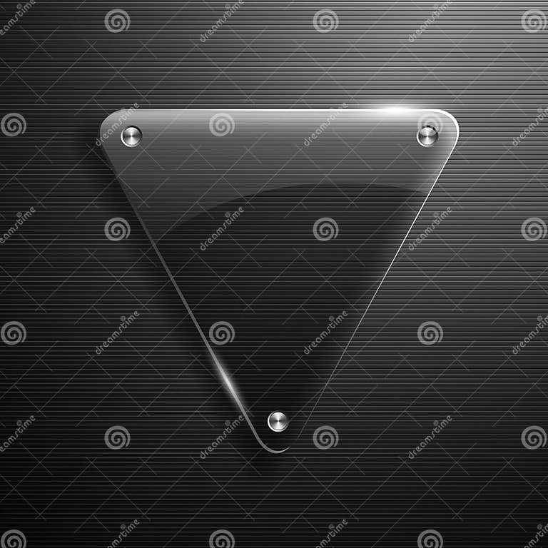 Black Glass Abstract Technology Background Stock Vector - Illustration ...