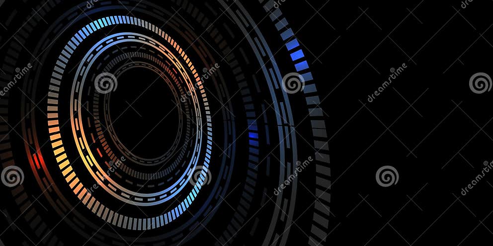 Black Abstract Technology Background, Abstract Technology Shapes. Stock ...