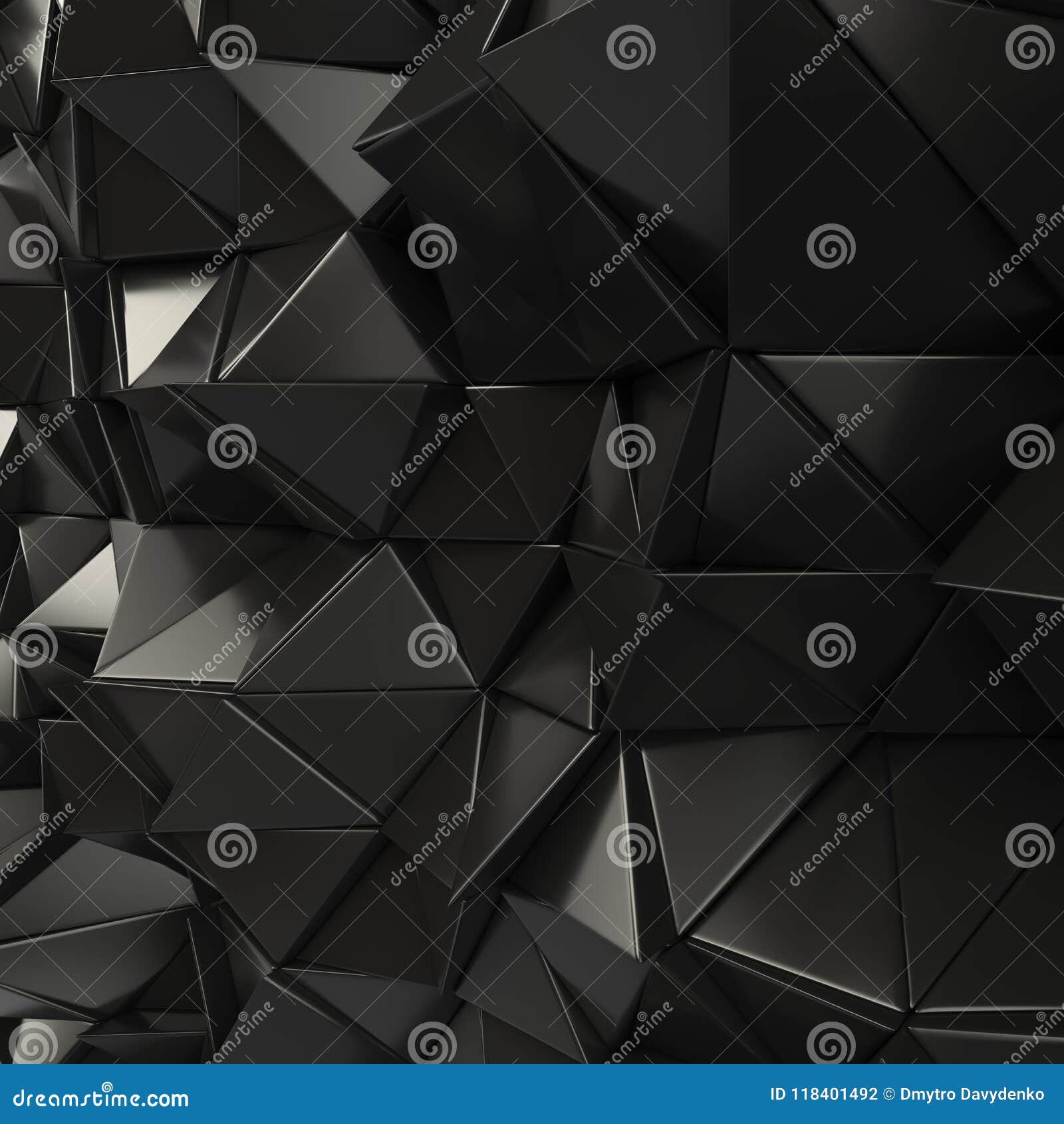 Black Abstract Triangles Backdrop Stock Illustration - Illustration of ...