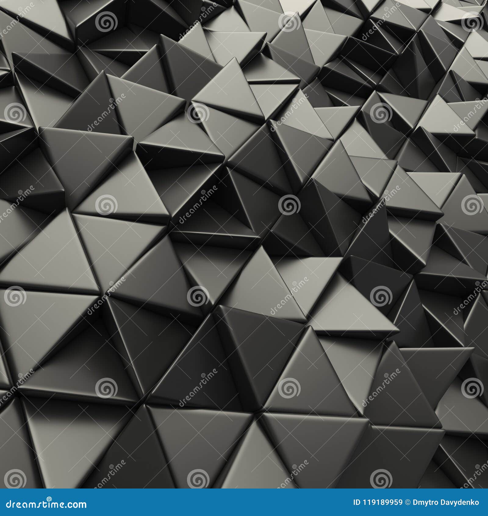 Black Abstract Triangles Backdrop Stock Illustration - Illustration of ...