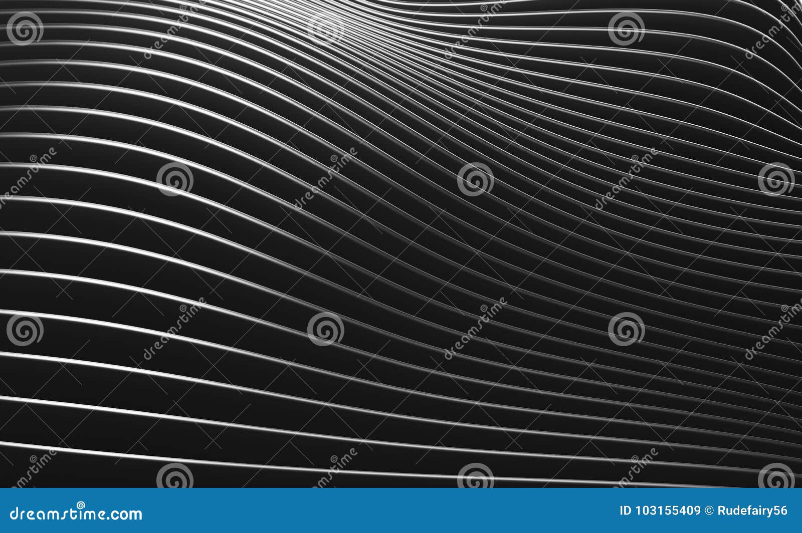 Black Abstract Wave Wall Texture Stock Illustration - Illustration of ...