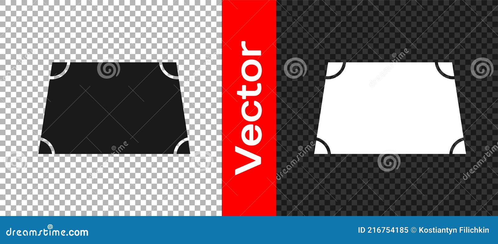 Trapezium Transparent Icon. Trapezium Symbol Design From Geometry ...