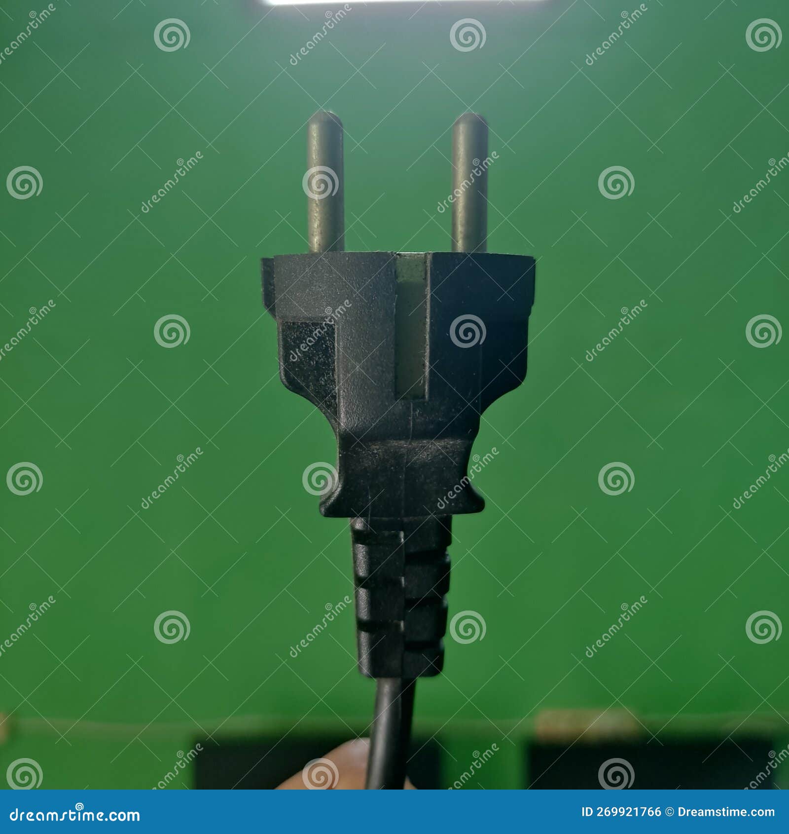 Black Adapter Cable Power Connection Stock Photo - Image of black ...