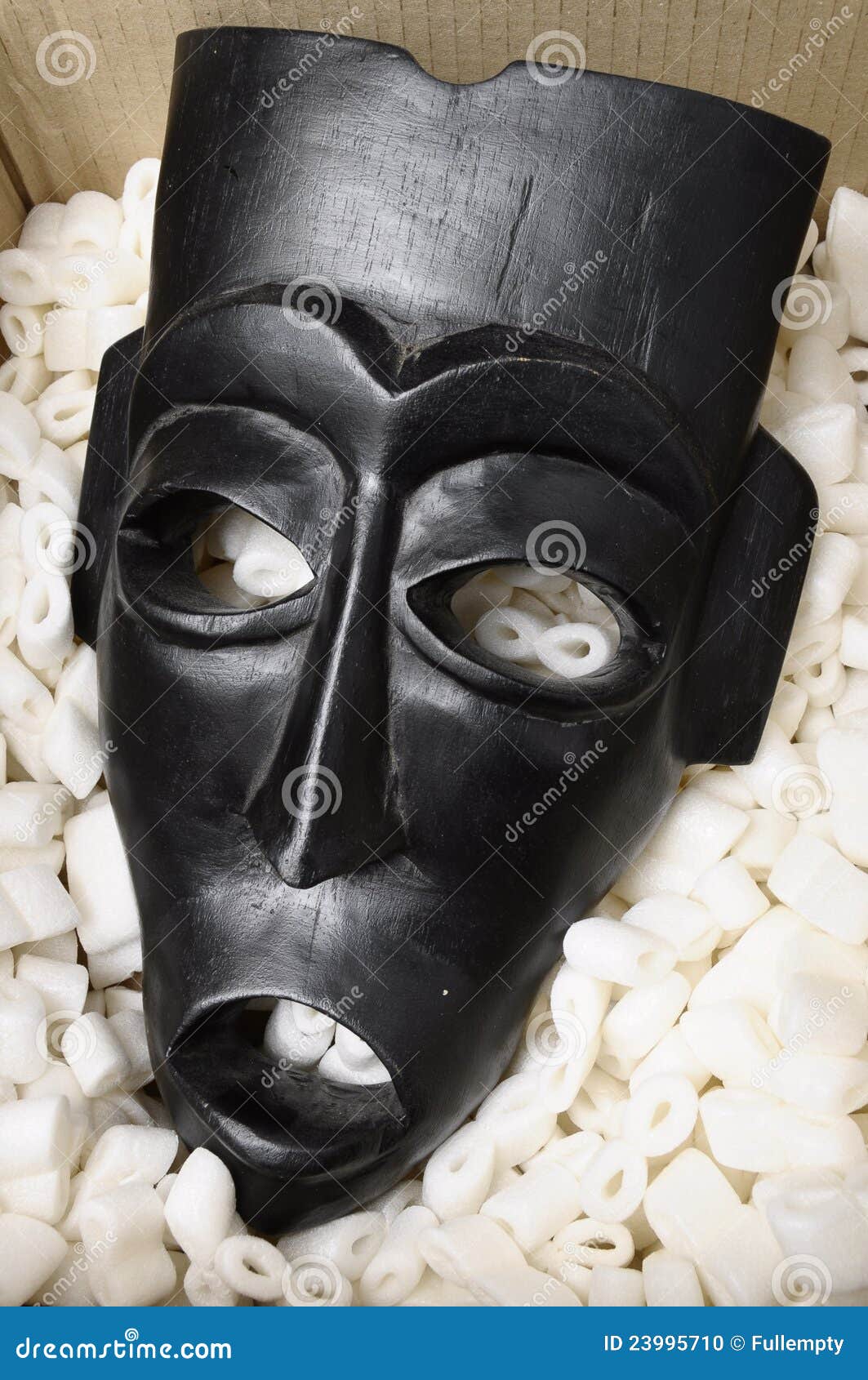 Black African mask stock photo. Image of send, pack, metal - 23995710