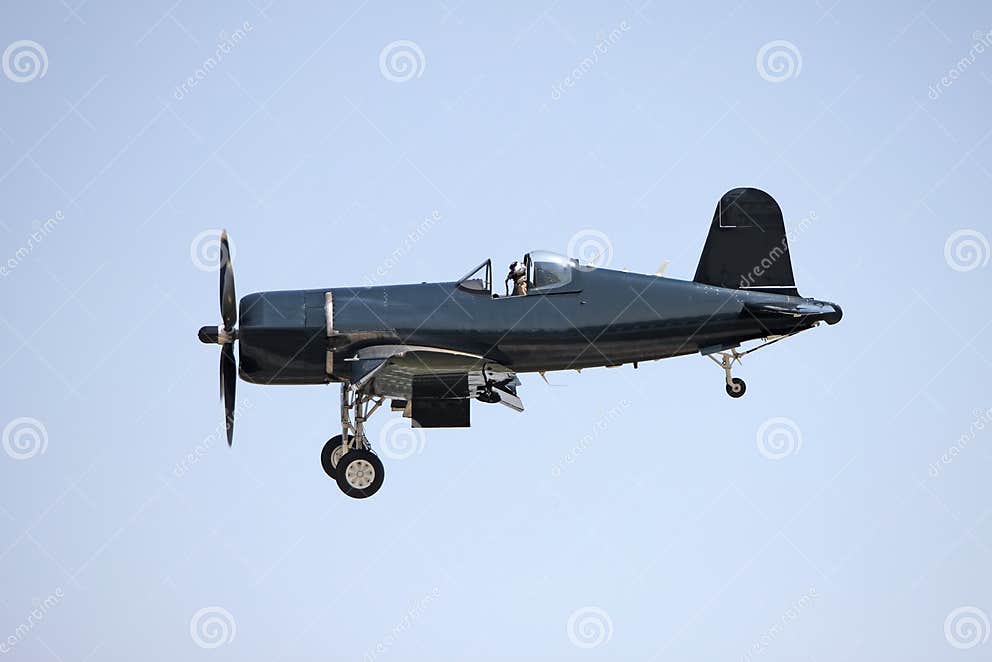 Black airplane stock image. Image of transport, propellers - 23778169