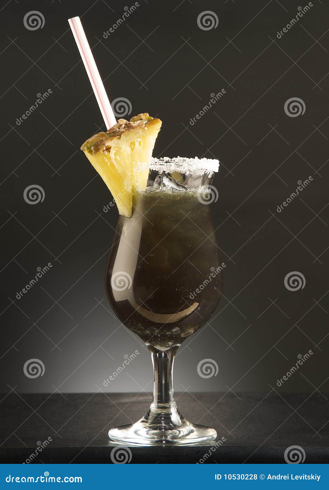 Black alcohol cocktail stock photo. Image of yellow, cocktail - 10530228