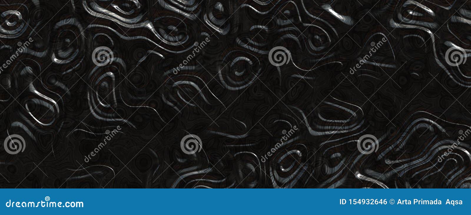 Black Alien Quicksilver Wave Background Stock Illustration - Illustration of floral, texture ...