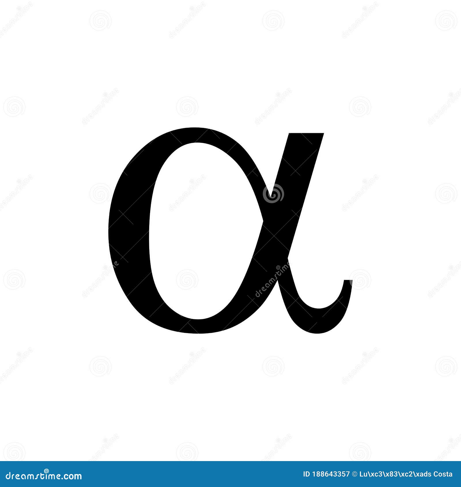 Alpha Symbol Over Technical Business Background Royalty-Free Stock ...