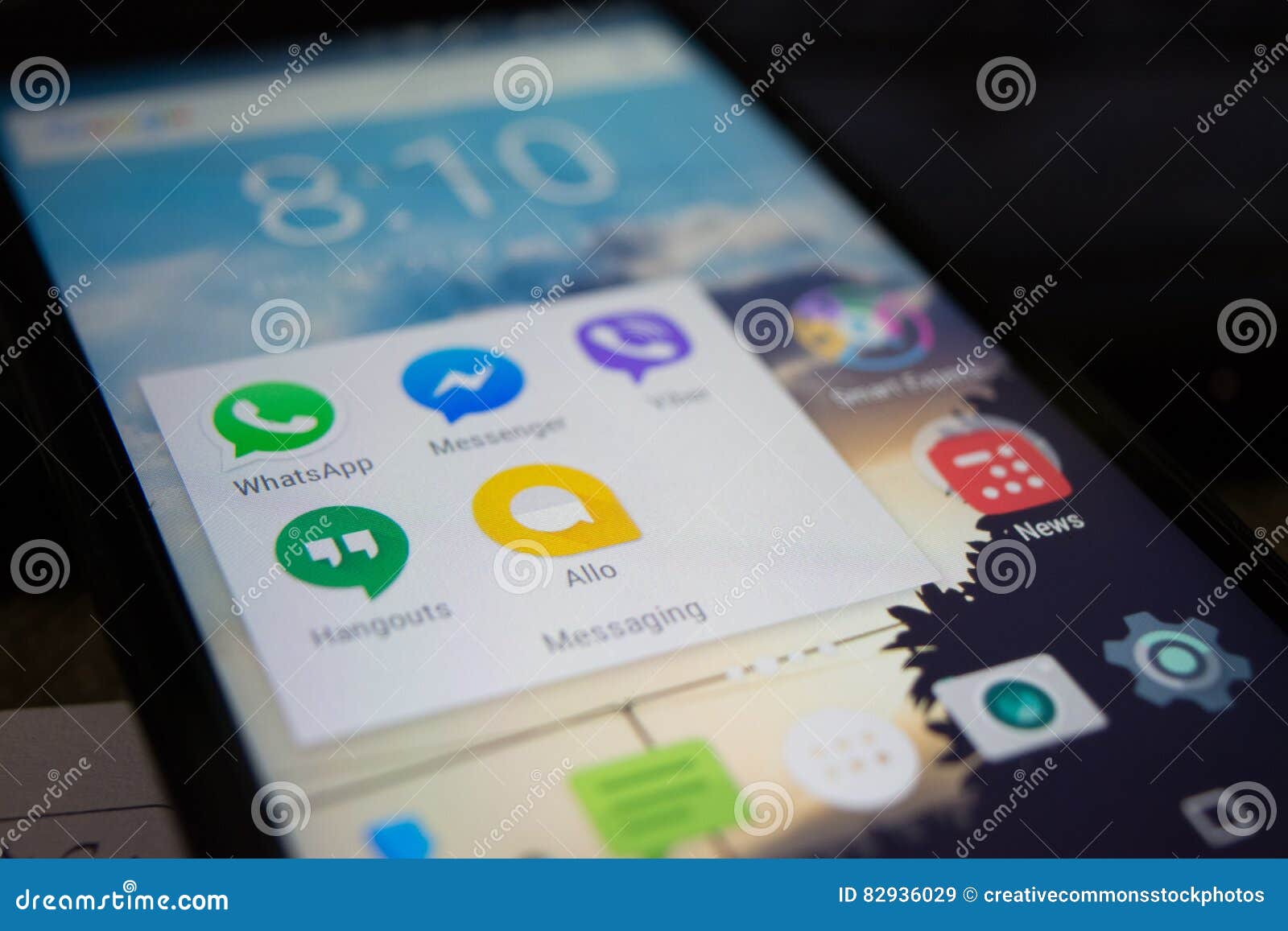 Black Android Smartphone Picture. Image: 82936029