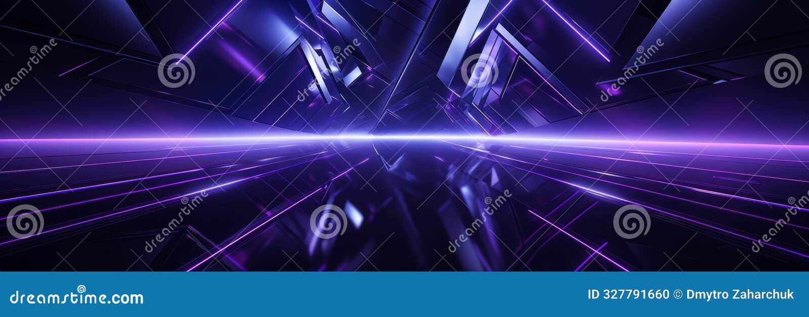 Black Angular Shapes and Lines, Dark Purple Gradient Background and ...