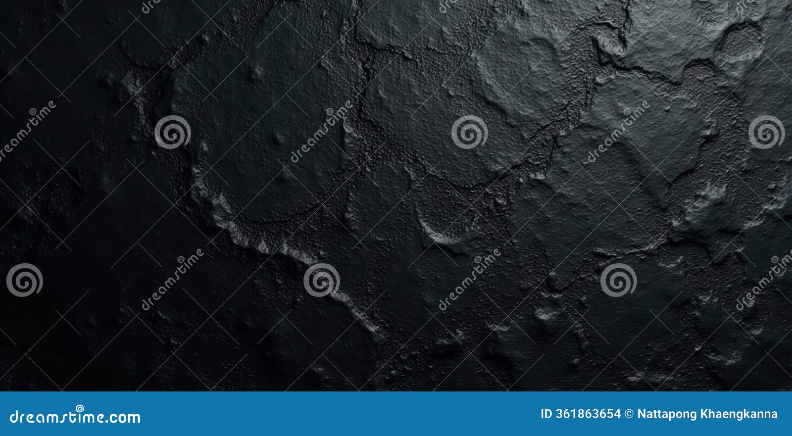 Black Anthracite Concrete Coarse Stone Backdrop Solid Banner Stock ...