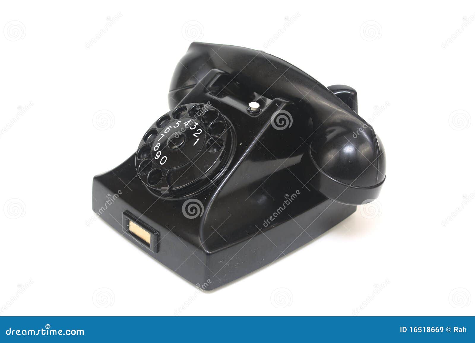 Black Antique Telephone Side View Stock Image - Image of closeup, chat ...