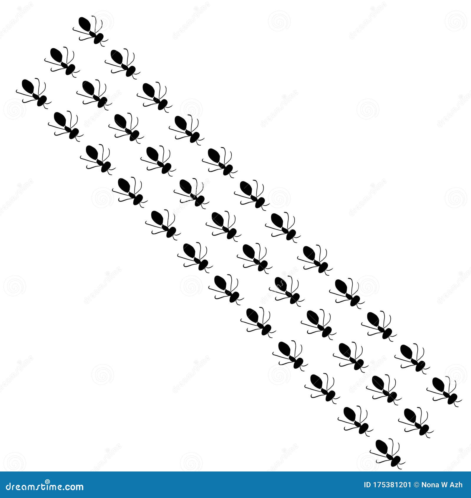 Ants Logos Symbols Icons Signs Set Vector Illustration | CartoonDealer ...