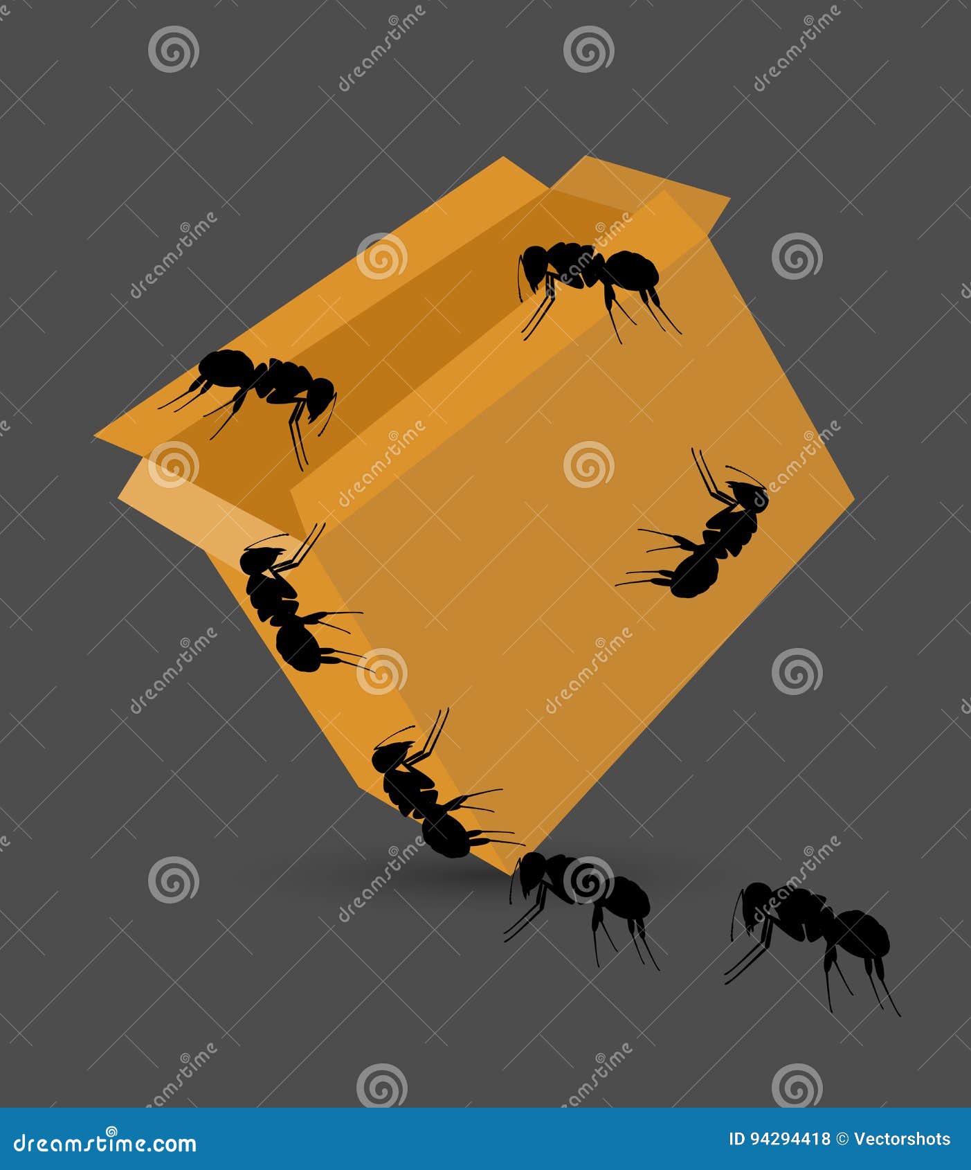 Ants Are Diligent Stock Photo | CartoonDealer.com #91865550