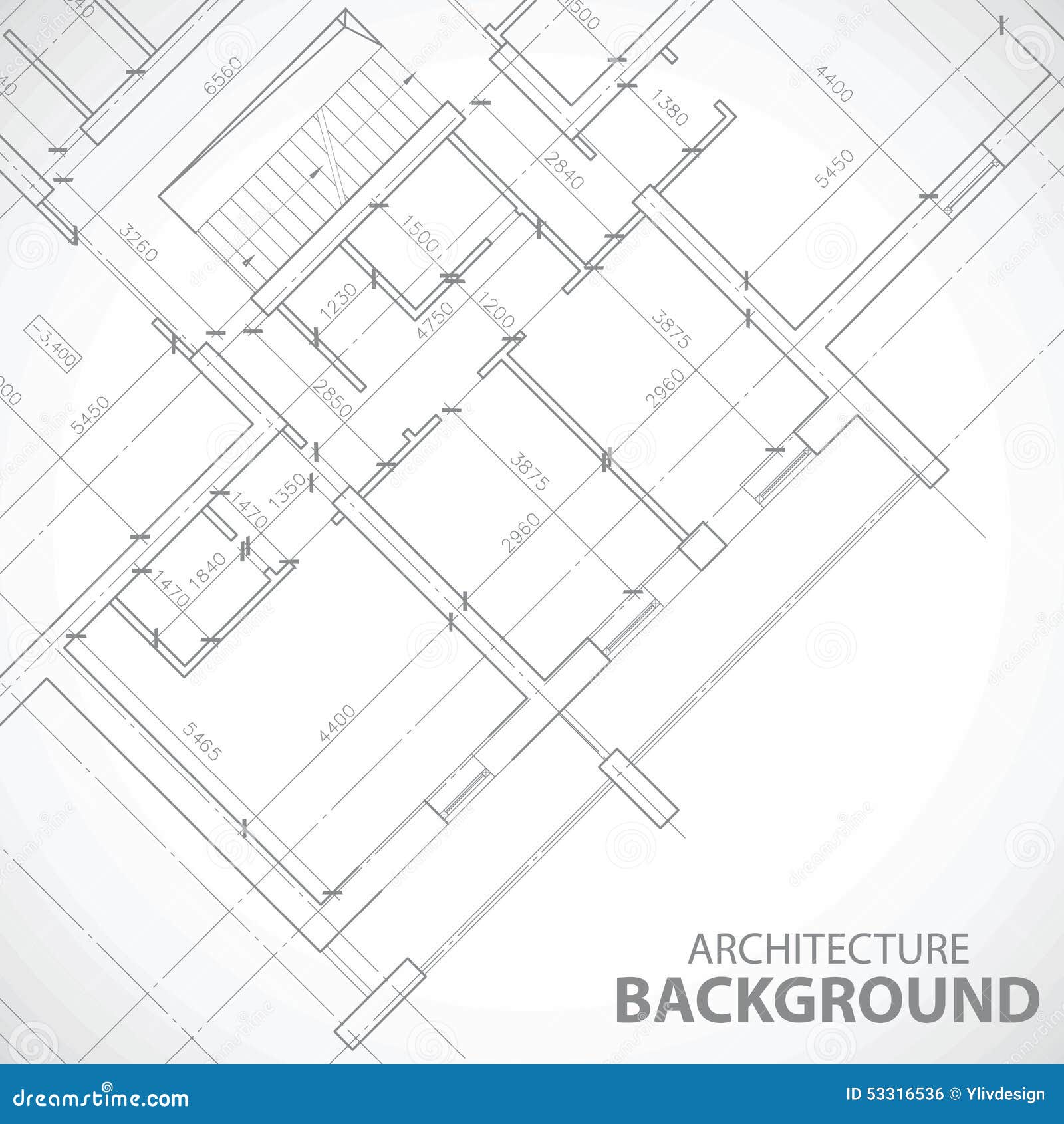 Black architecture plan stock vector. Illustration of plan - 53316536