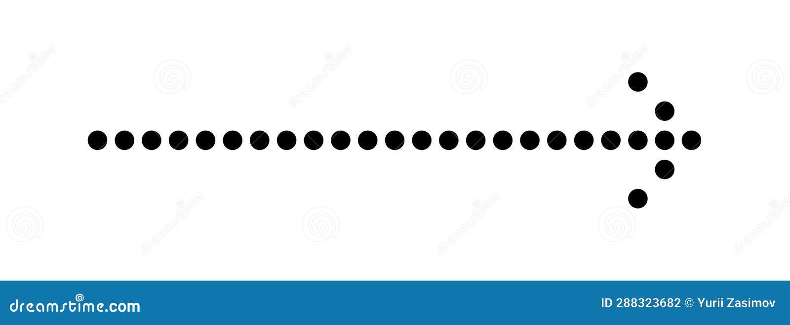 Black Arrow Pointing Right. Arrow Shape Element Stock Vector ...