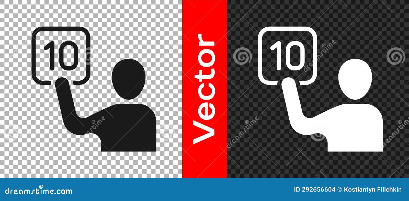 Black Assessment of Judges Icon Isolated on Transparent Background ...