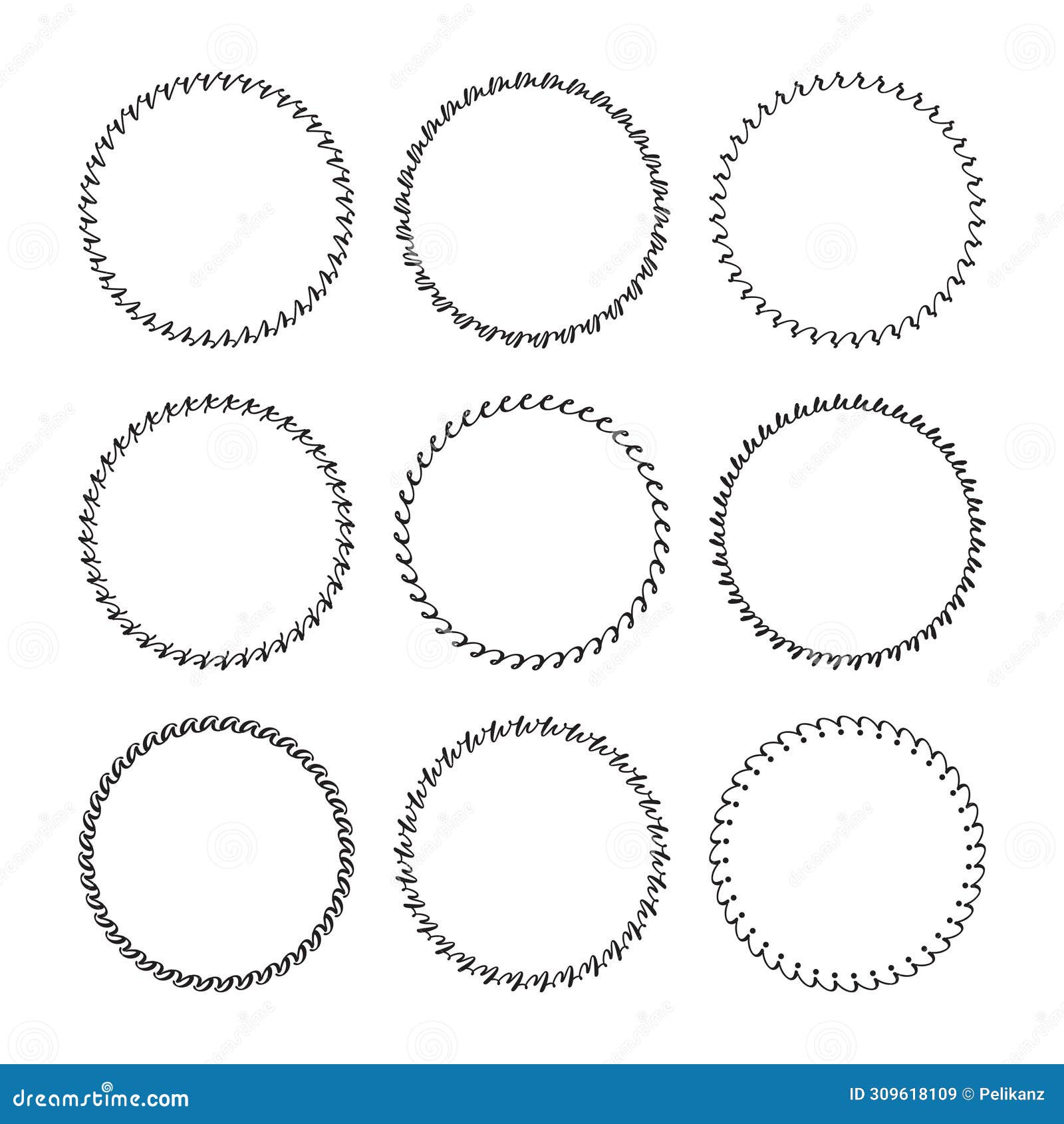 Black Assorted Isolated Thick Outline Pointy Hexagon Shapes Emblems ...