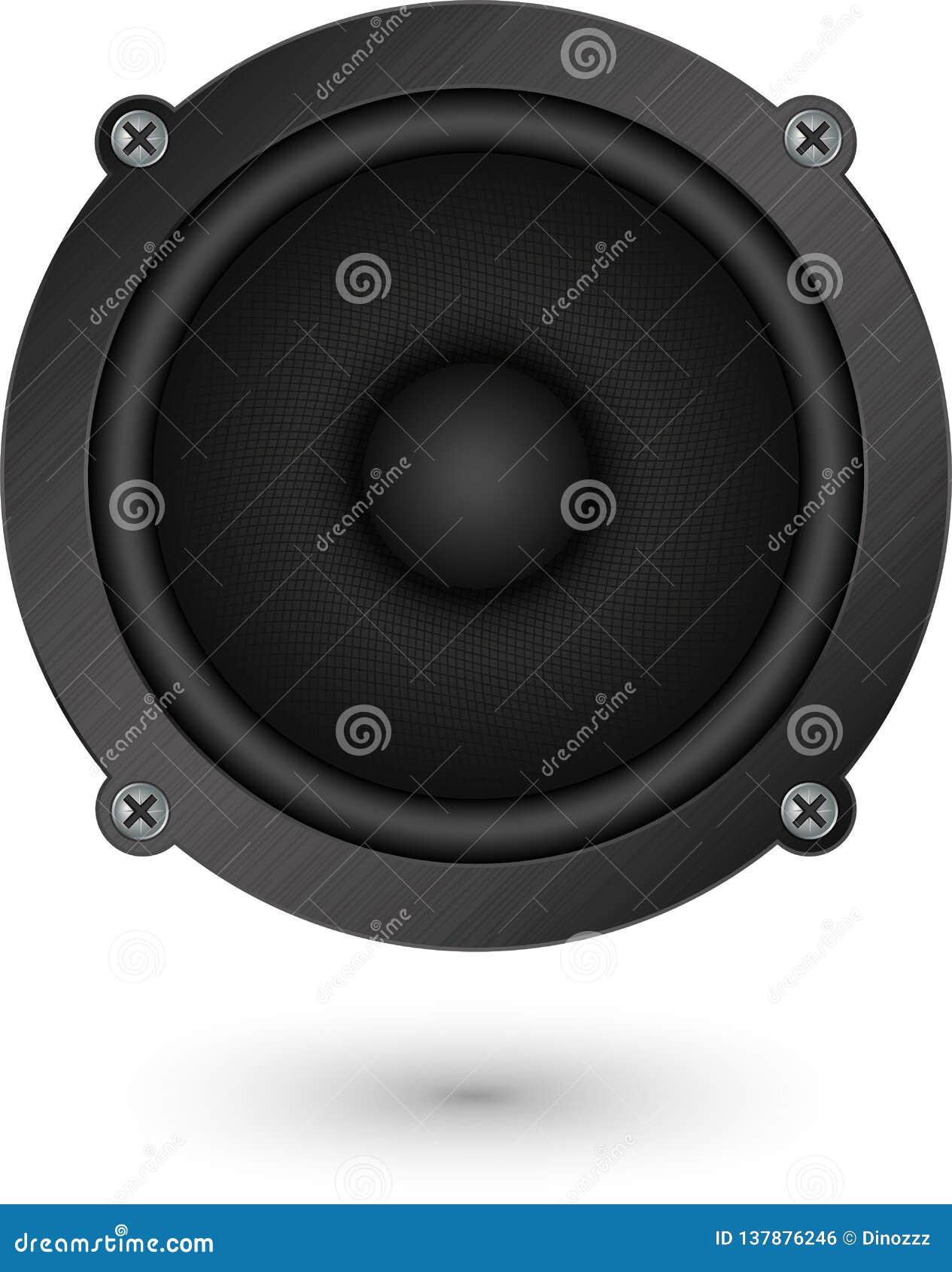 Black Audio Speaker App Icon, Vector Illustration Stock Vector ...