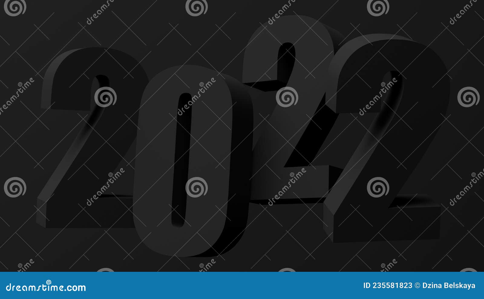 Black 2022. Black Background Stock Illustration - Illustration of ...