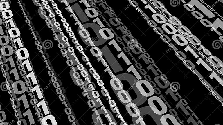 Machine Learning Binary on Black Background Exploring Abstract Binary Code As Backdrop for Cyber ...