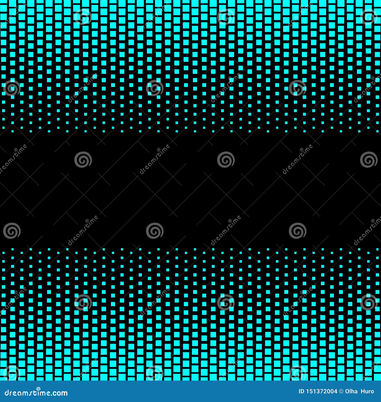 Black Background with Blue Neon Dots Lights with Space for Text Stock ...