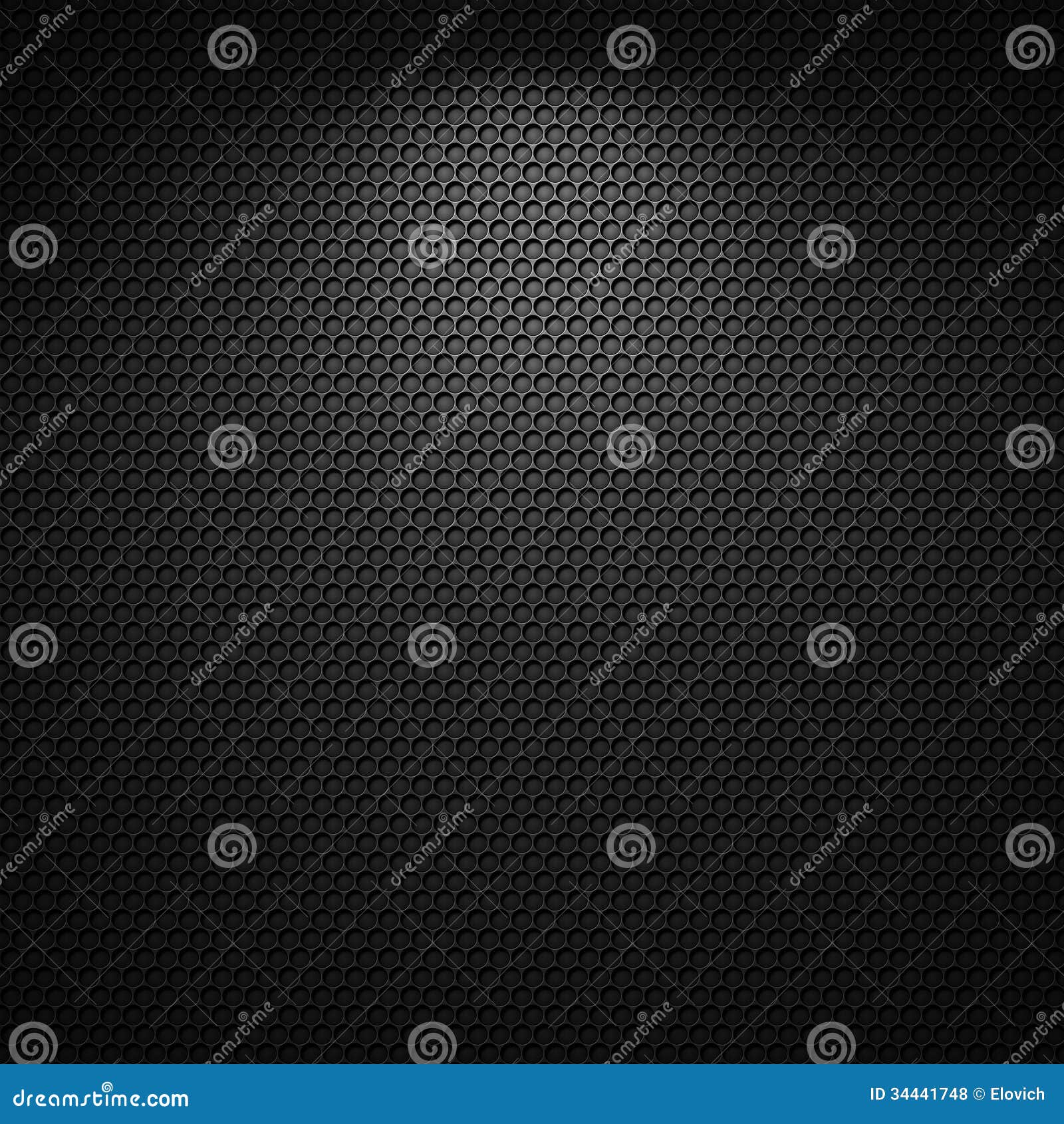 Black Background of Circle Pattern Texture Stock Illustration ...