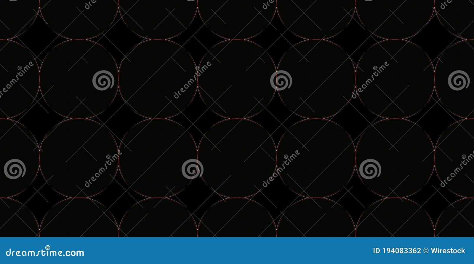 Black Background with Circular Outlines- Perfect for Wallpapers Stock ...
