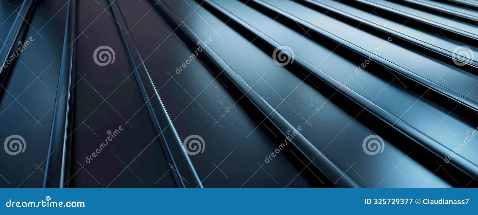 Black Background with 3d Diagonal Lines in Banner Size Stock Image ...