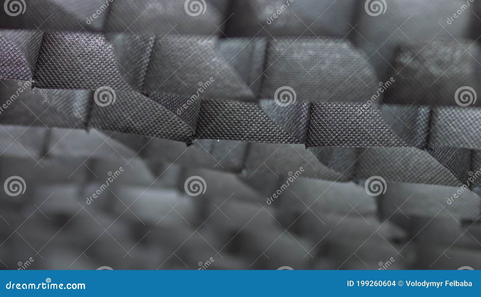 Black Background with Fabric Backlit by Light Stock Photo - Image of ...