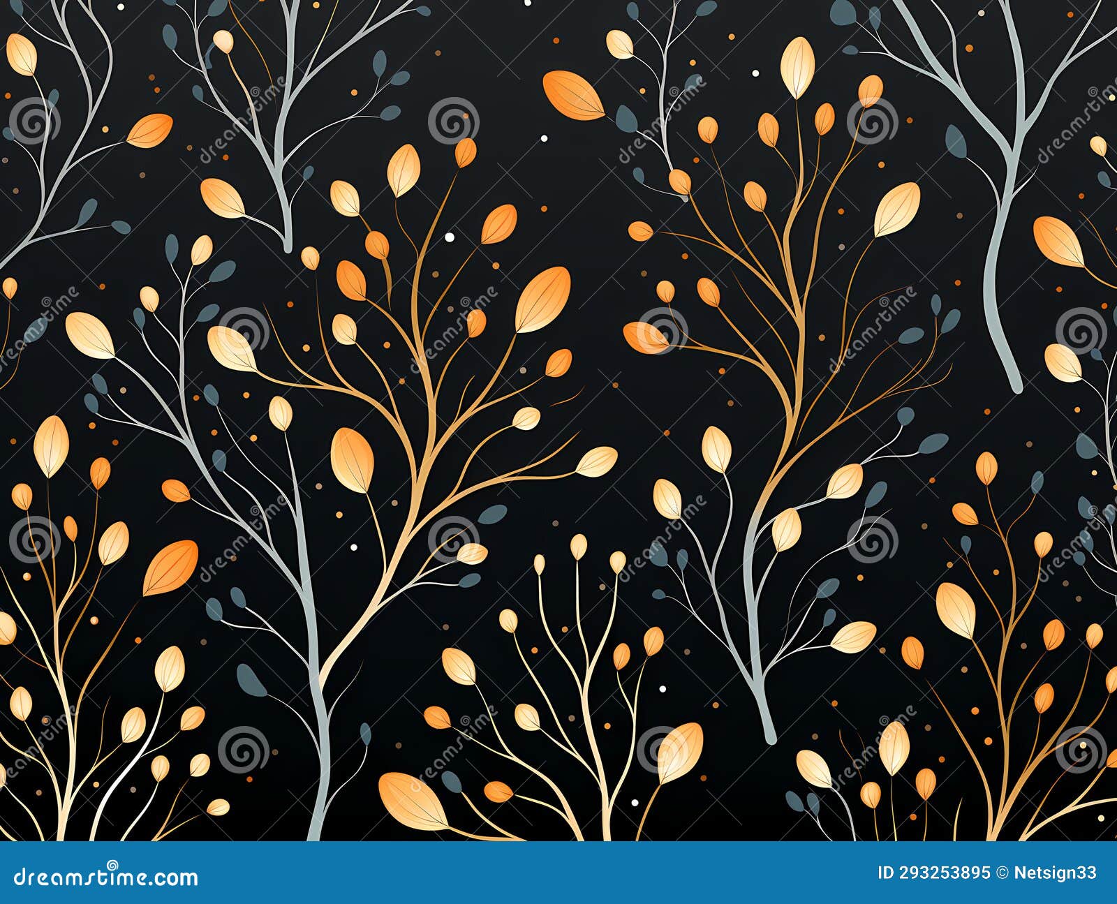 Grey Leaves Subtle White Seamless Pattern, Vector | CartoonDealer.com ... Grey Leaves Subtle White Seamless Pattern, Vector | CartoonDealer.com ...