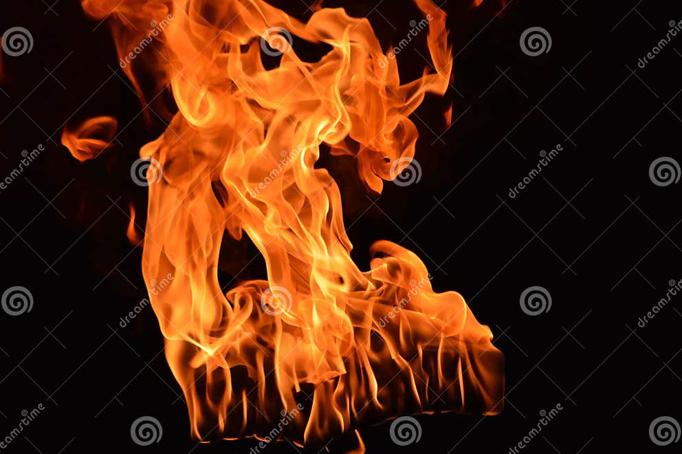 Black Background with Flames Stock Image - Image of black, magic: 73213917