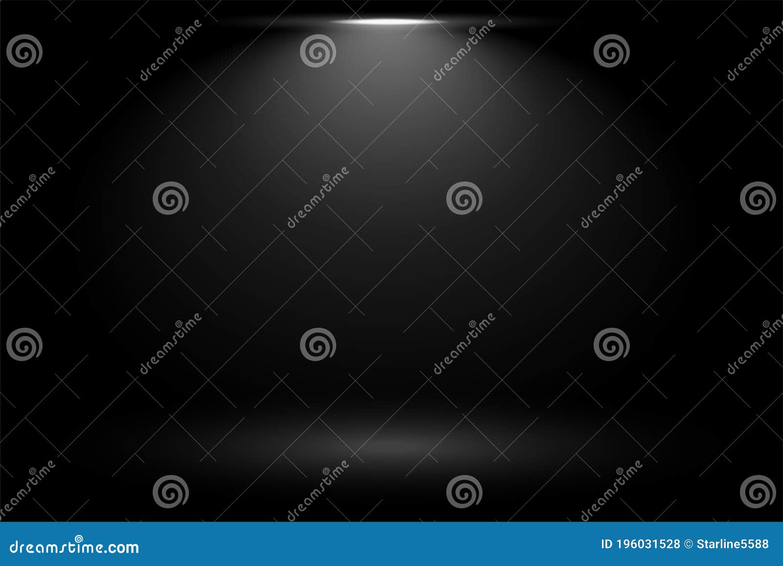 Black Background with Focus Spot Light Stock Vector - Illustration of ...