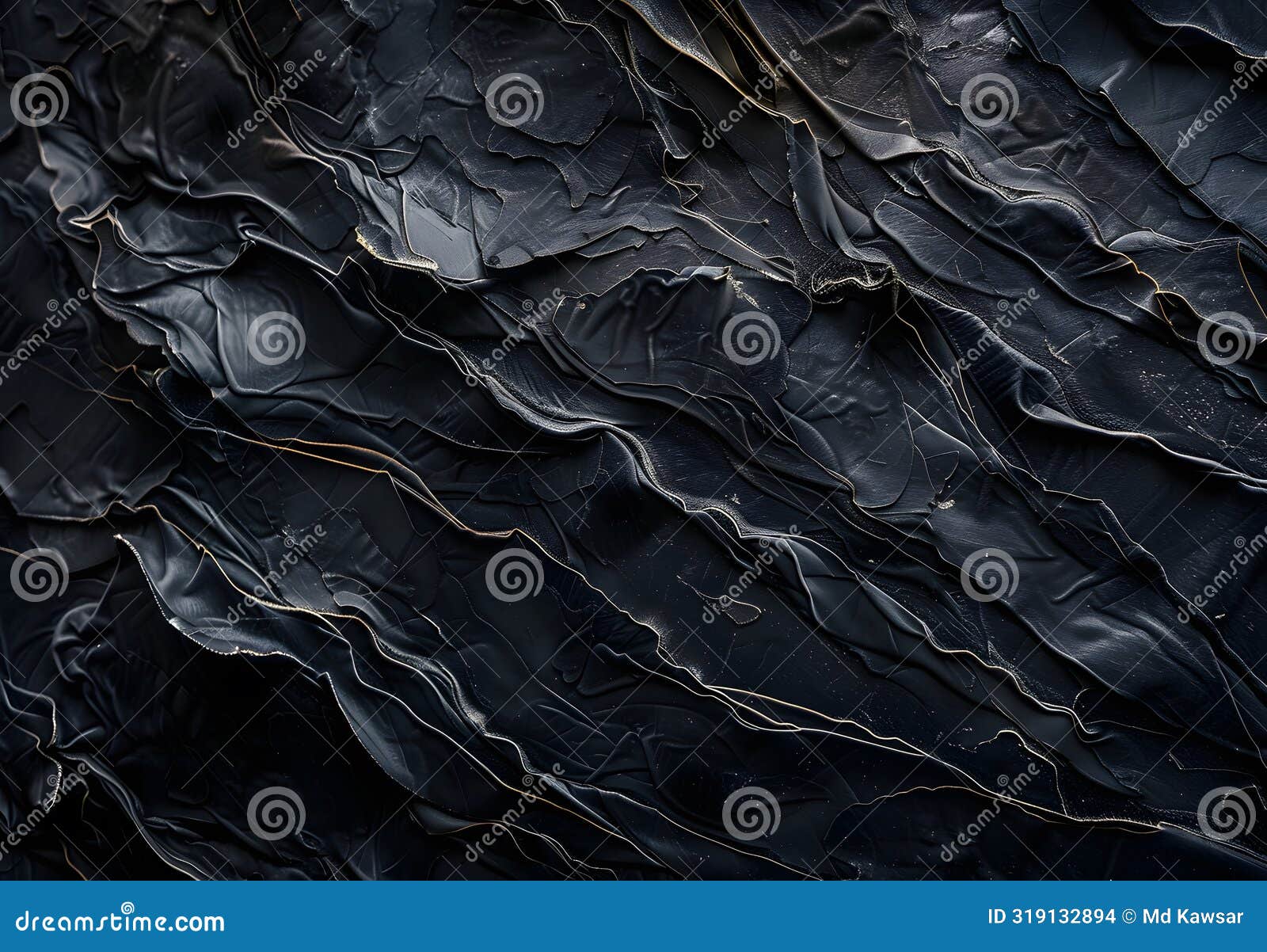 Black Background with Gradient Light, Top Down View - AI Generated ...