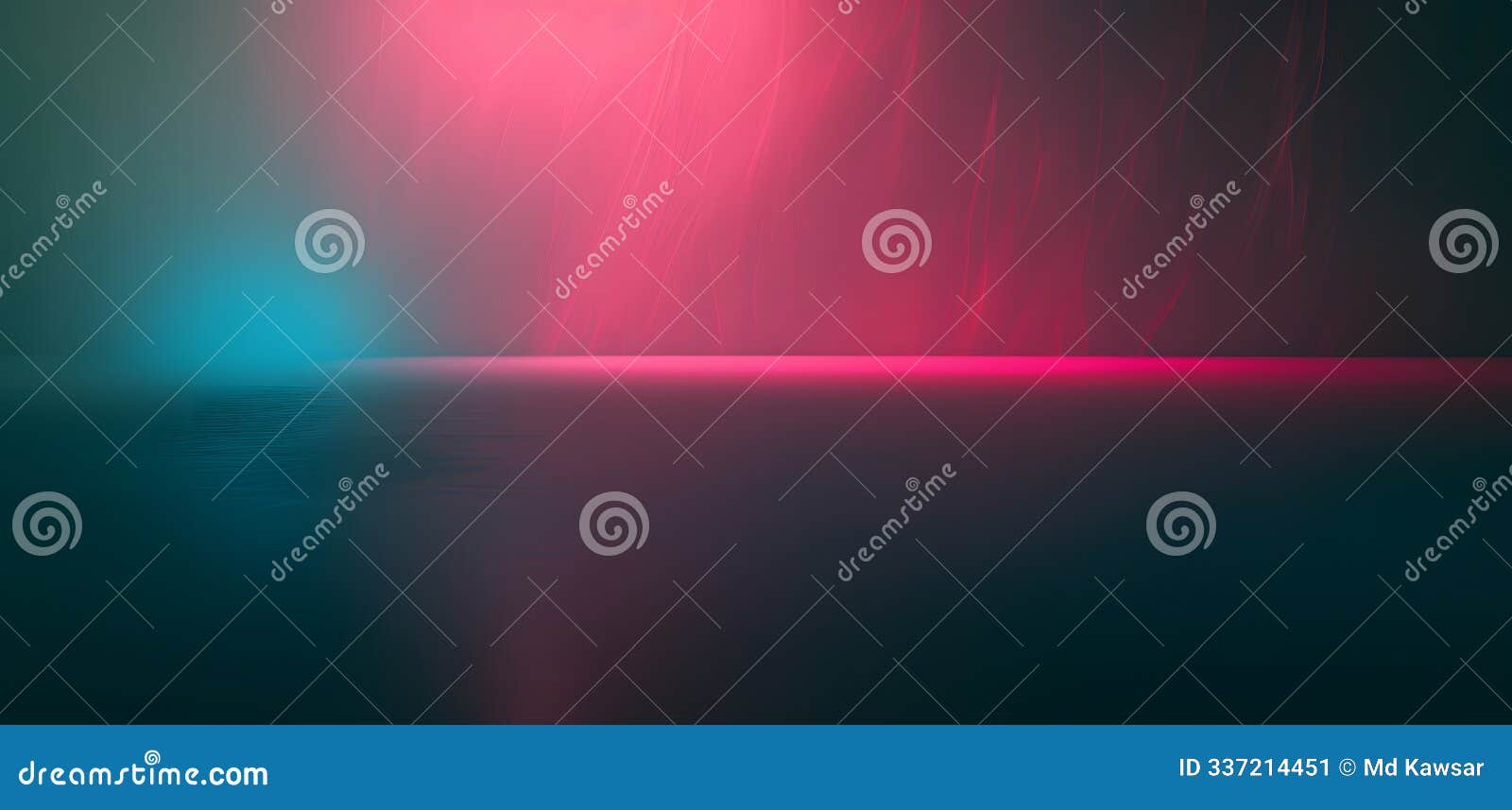Abstract Gradient Background with Pink and Blue Glow Stock Illustration ...