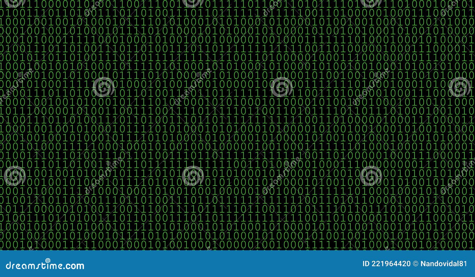 Black Background with Green Numbers Stock Photo - Image of abstract ...