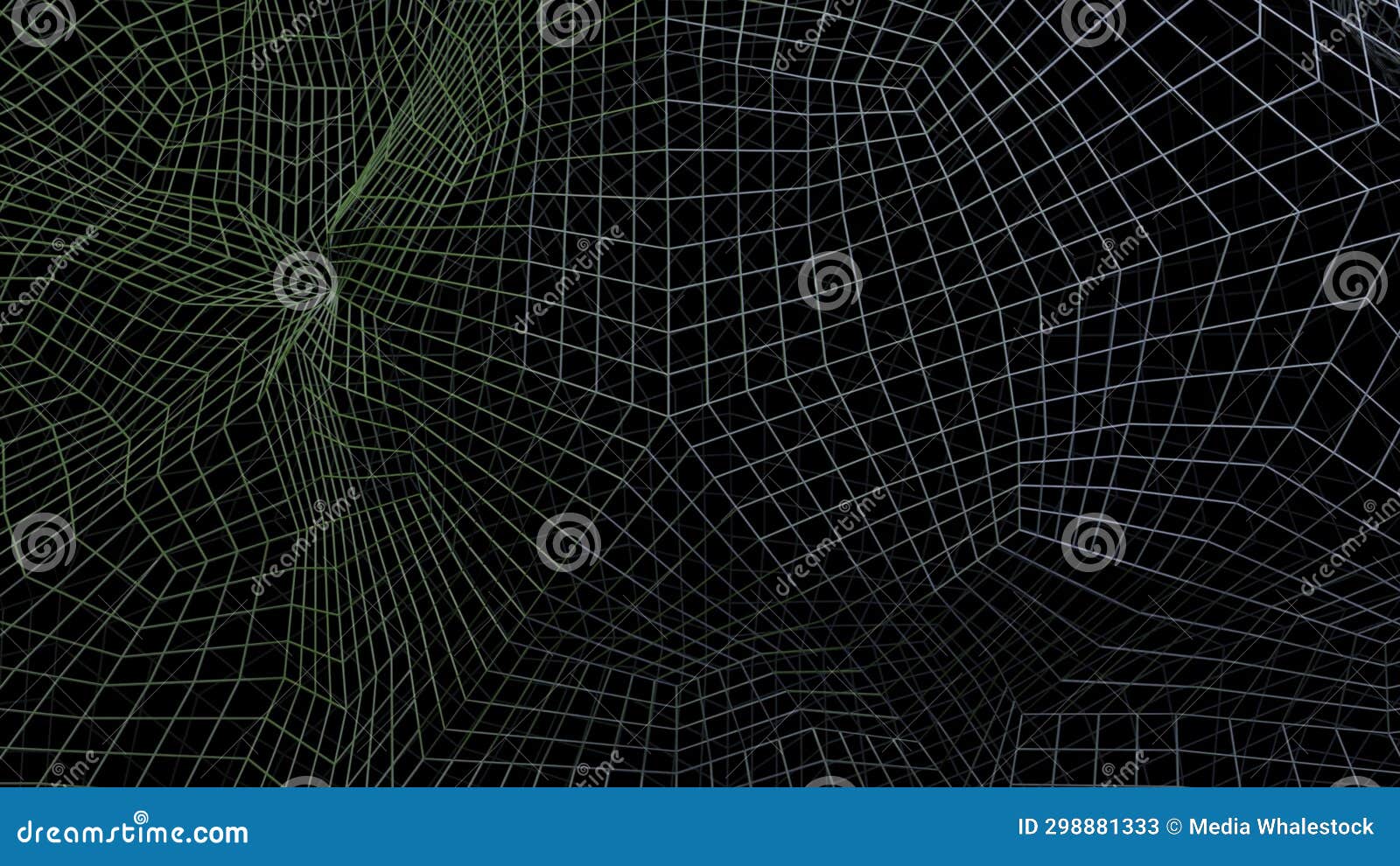 Black Background with Green and Yellow Matrix. Design Stock ...