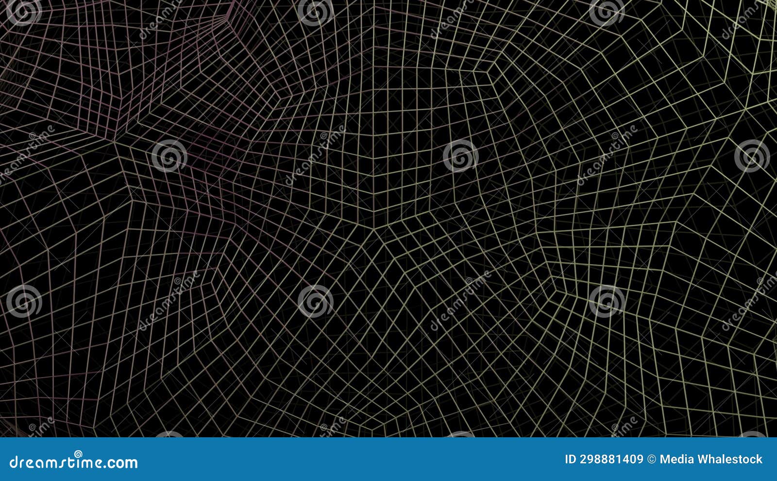 Black Background with Green and Yellow Matrix. Design Stock Image ...