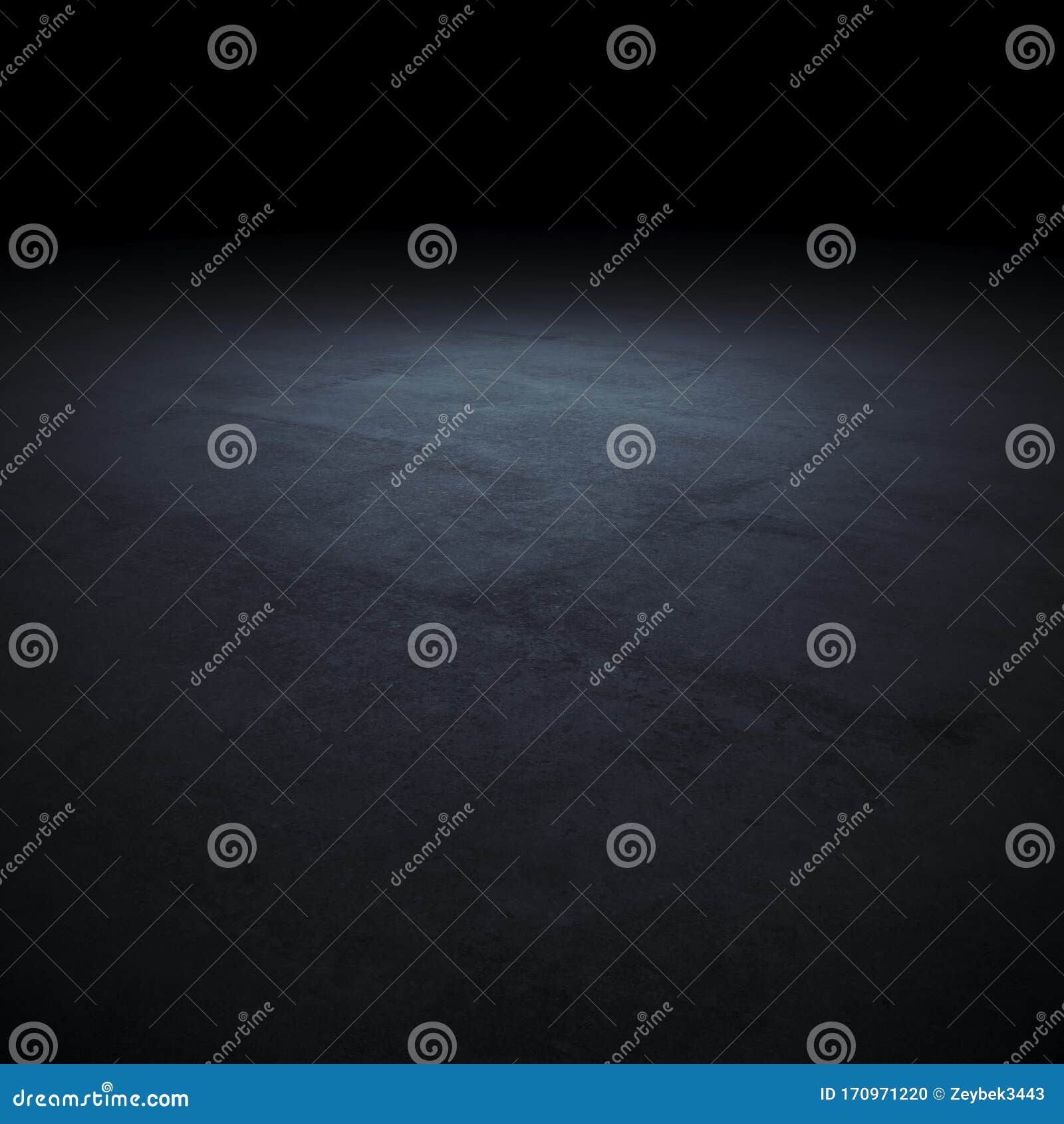 Empty Spot Lit Dark Background Stock Photo - Image of black ...