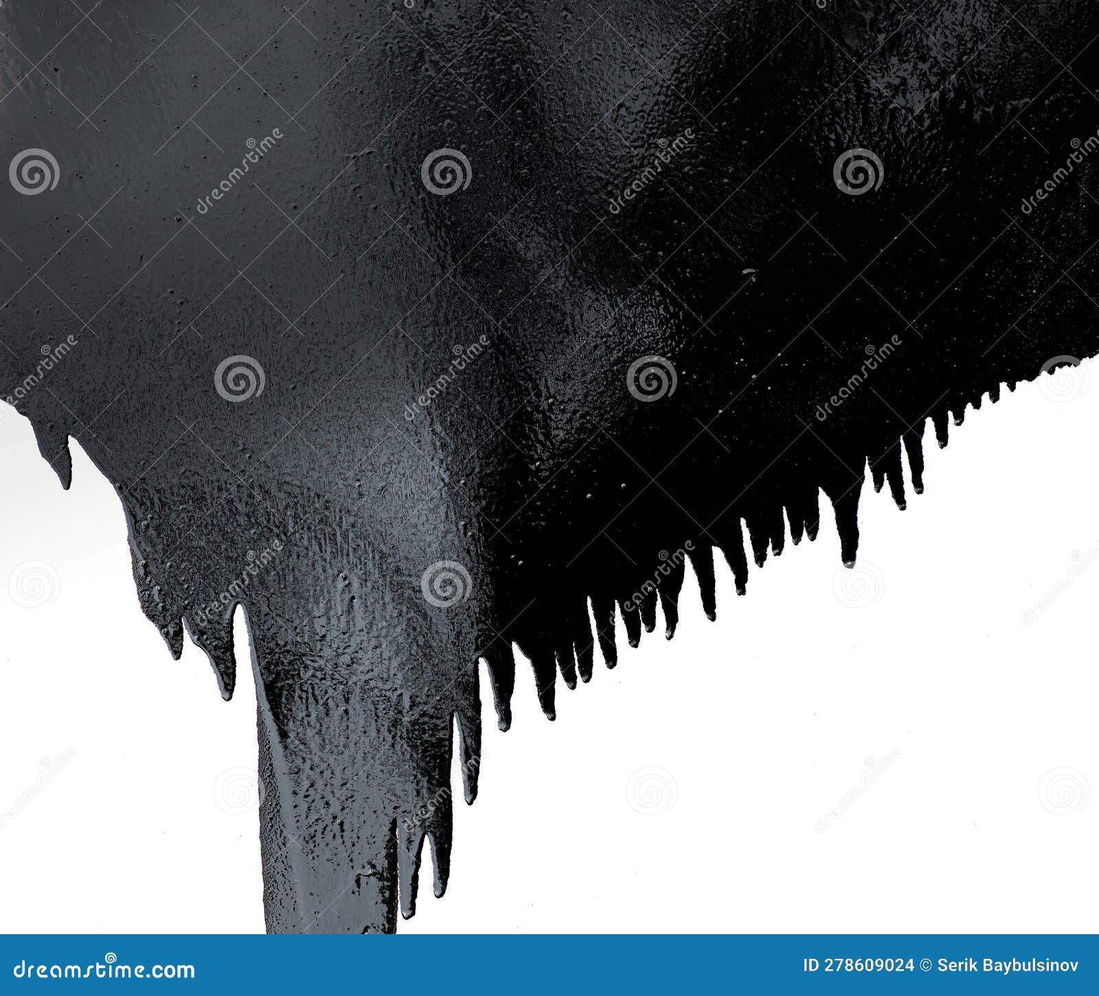 Black Background of Liquid Asphalt Bitumen Stock Photo - Image of ...
