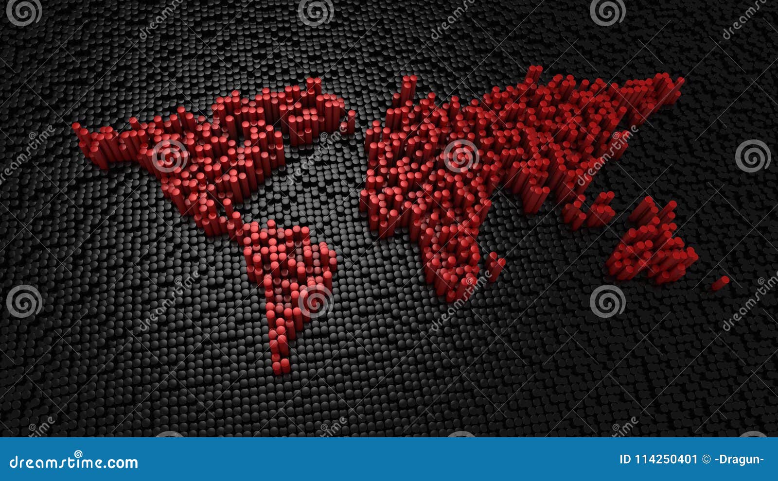 Cylinders Formed a World Map Stock Video - Video of barrel, creation ...