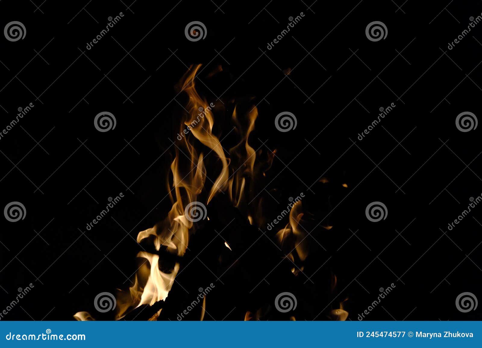 Black Background with a Pattern of Fire and Smoke. Background and ...