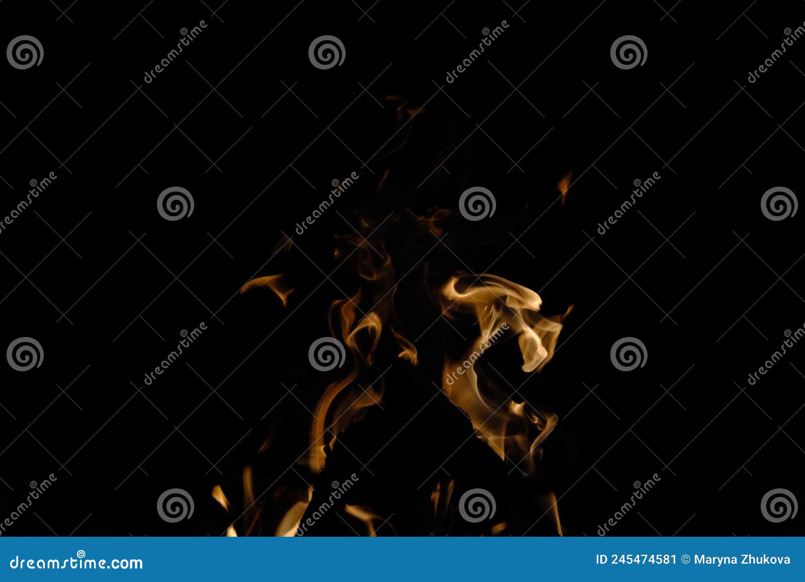 Black Background with a Pattern of Fire and Smoke. Background and ...