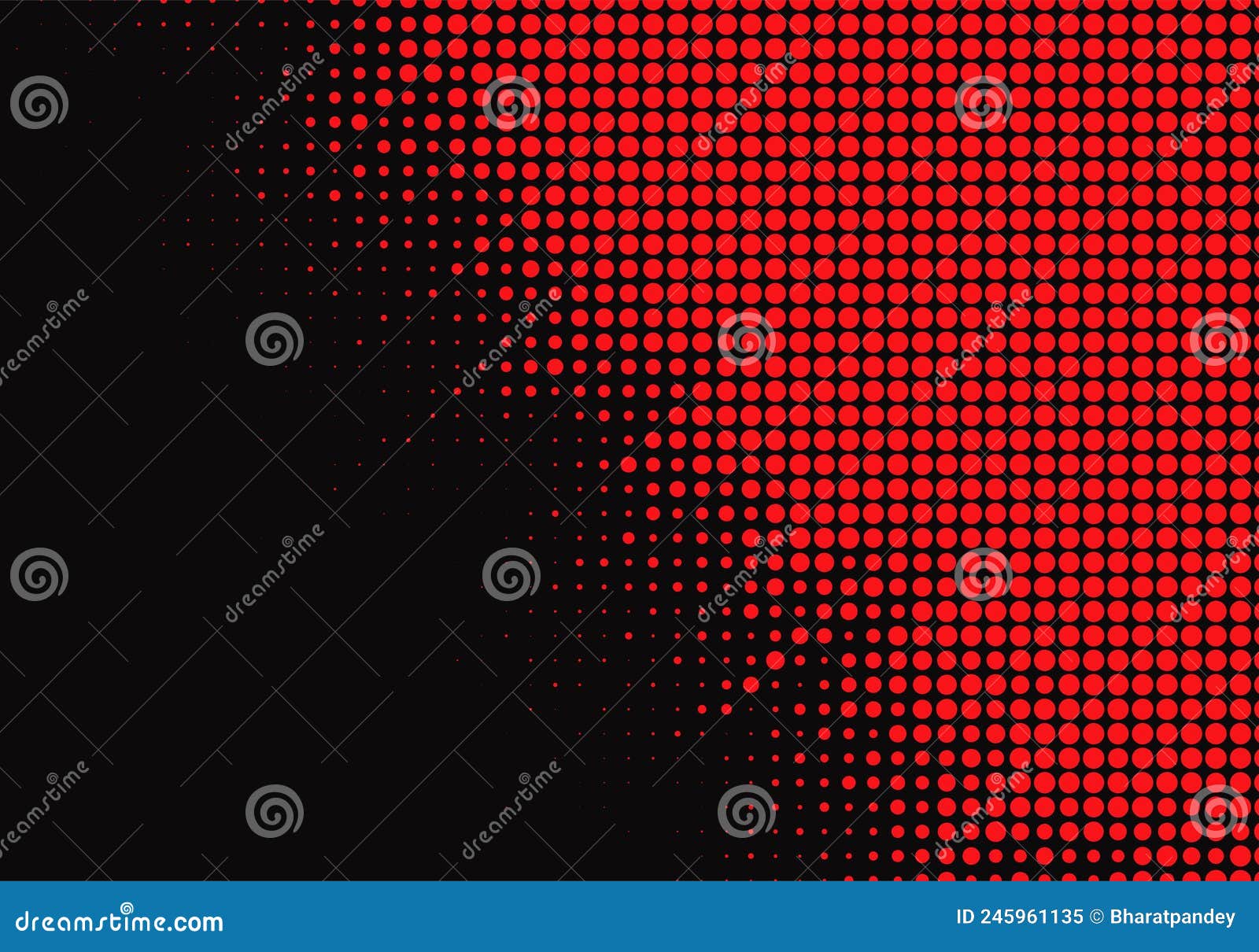 Black Background with Red Dotted Texture Background Stock Illustration ...