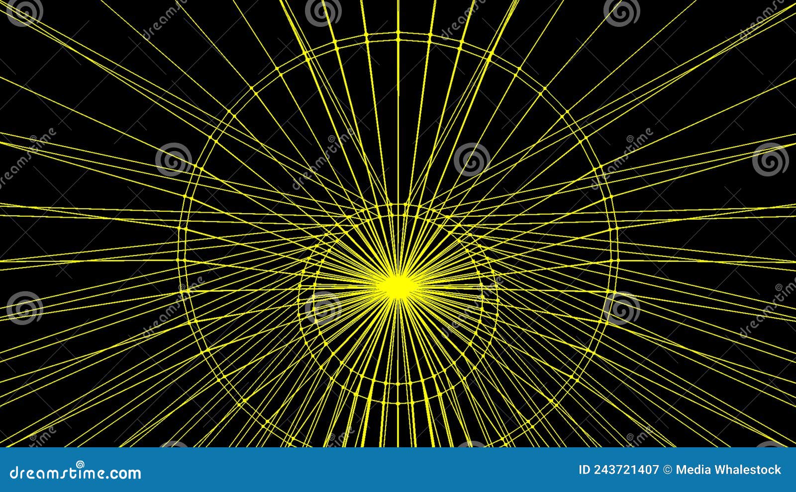 Black Background with Red and Yellow Bright Rays. Animation Stock ...