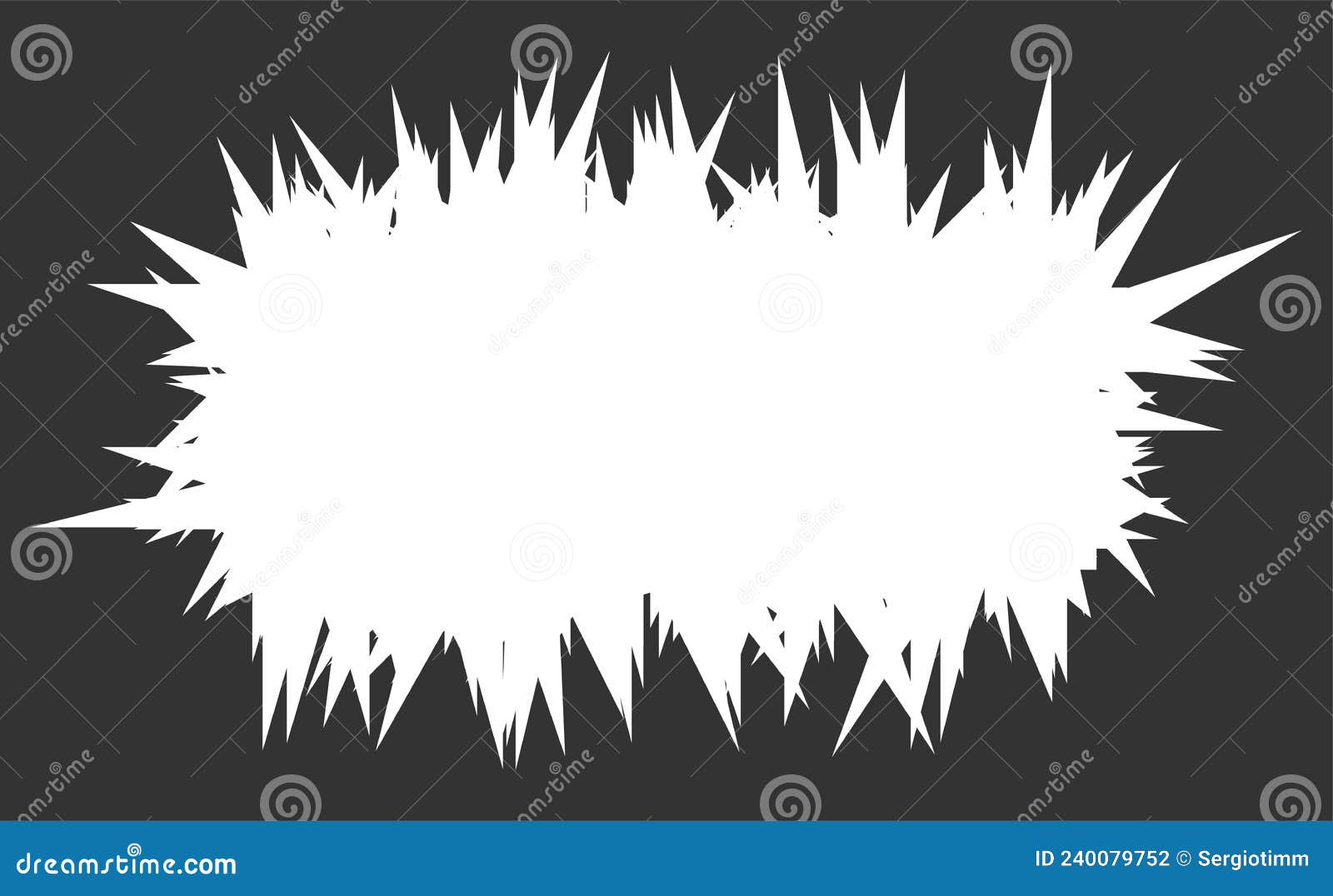 Black Background with Sharp Pointed Edges, and Place for Text Design ...